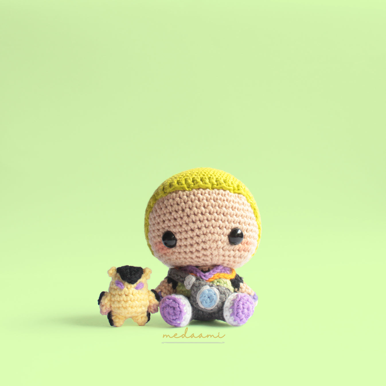Gekko Valorant Amigurumi Crochet Doll Pattern – Medaami Patterns