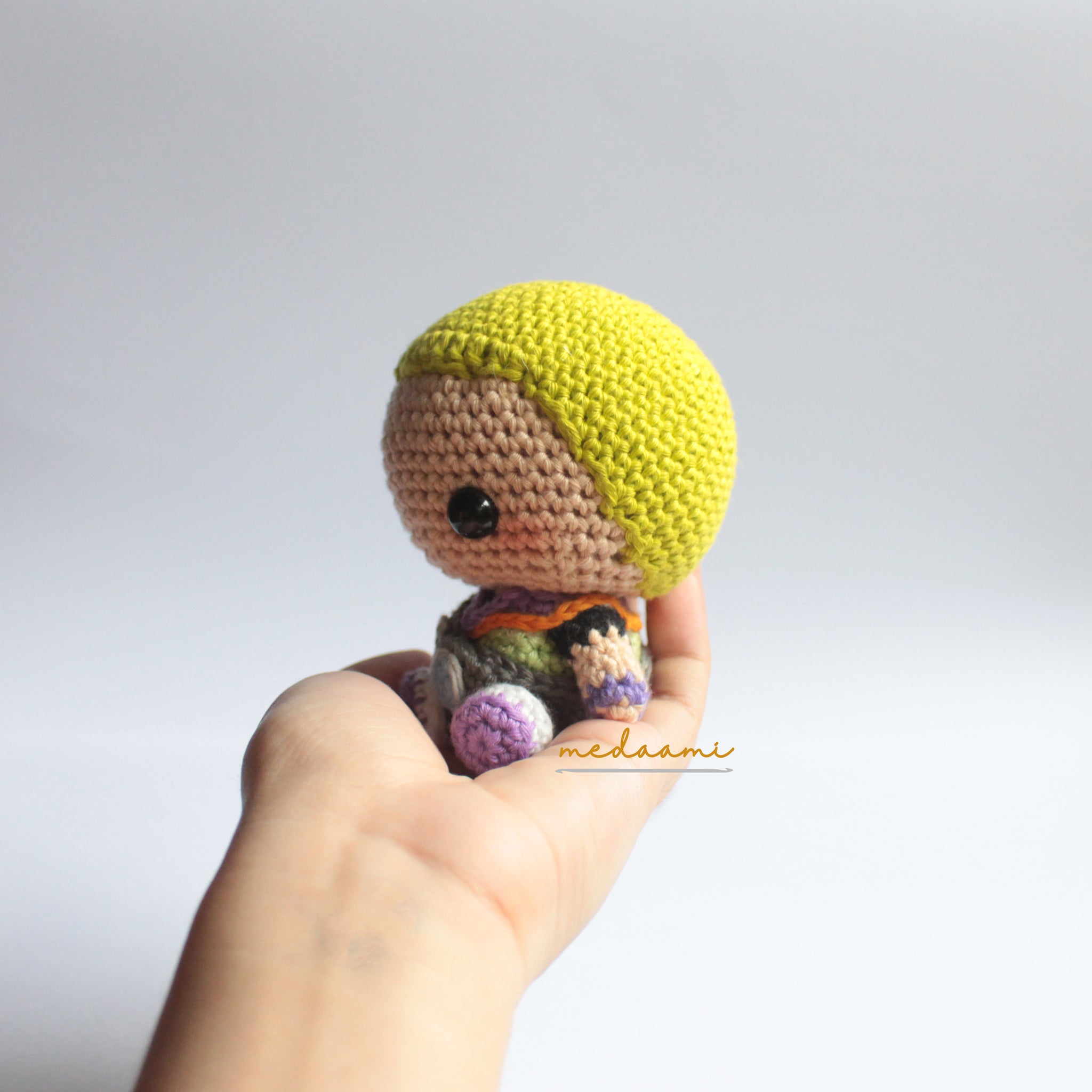 Gekko Valorant Amigurumi Crochet Doll Pattern – Medaami Patterns