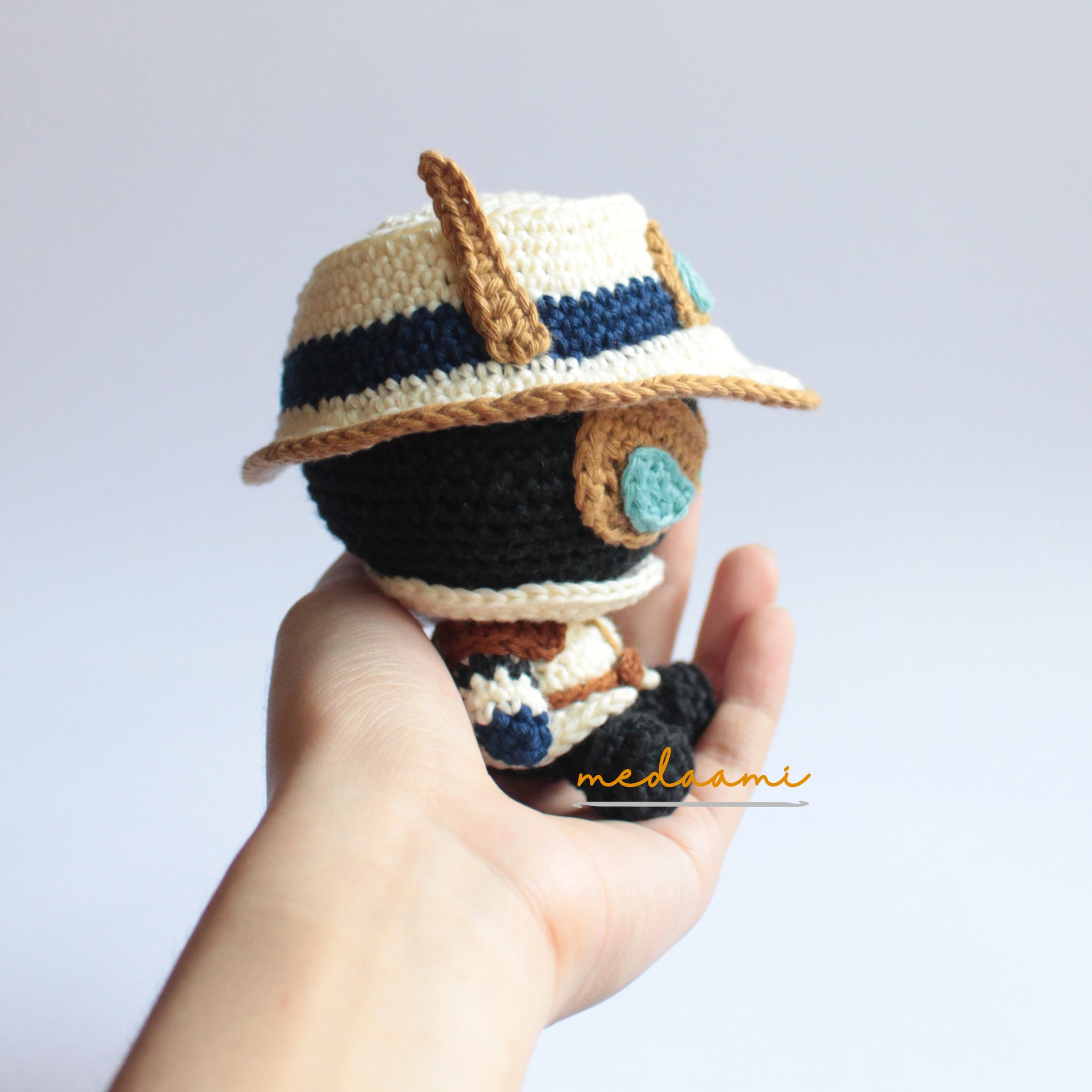 Cypher Valorant Agent Amigurumi Crochet Doll Pattern – Medaami Patterns