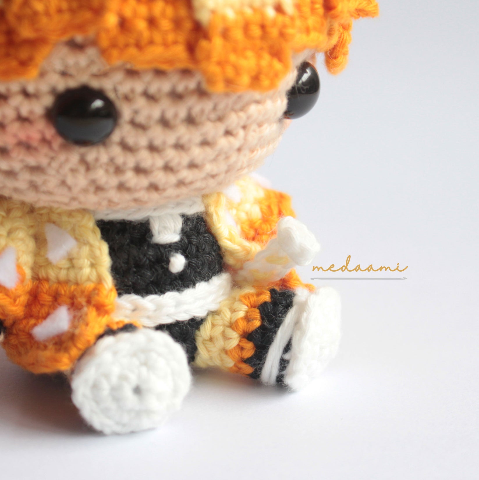 Zenitsu Demon Slayer Amigurumi Crochet Doll Pattern – Medaami Patterns