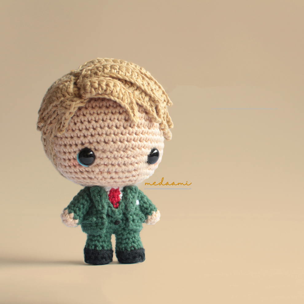Loid Forger Spy x Family Amigurumi Crochet Doll Pattern – Medaami Patterns