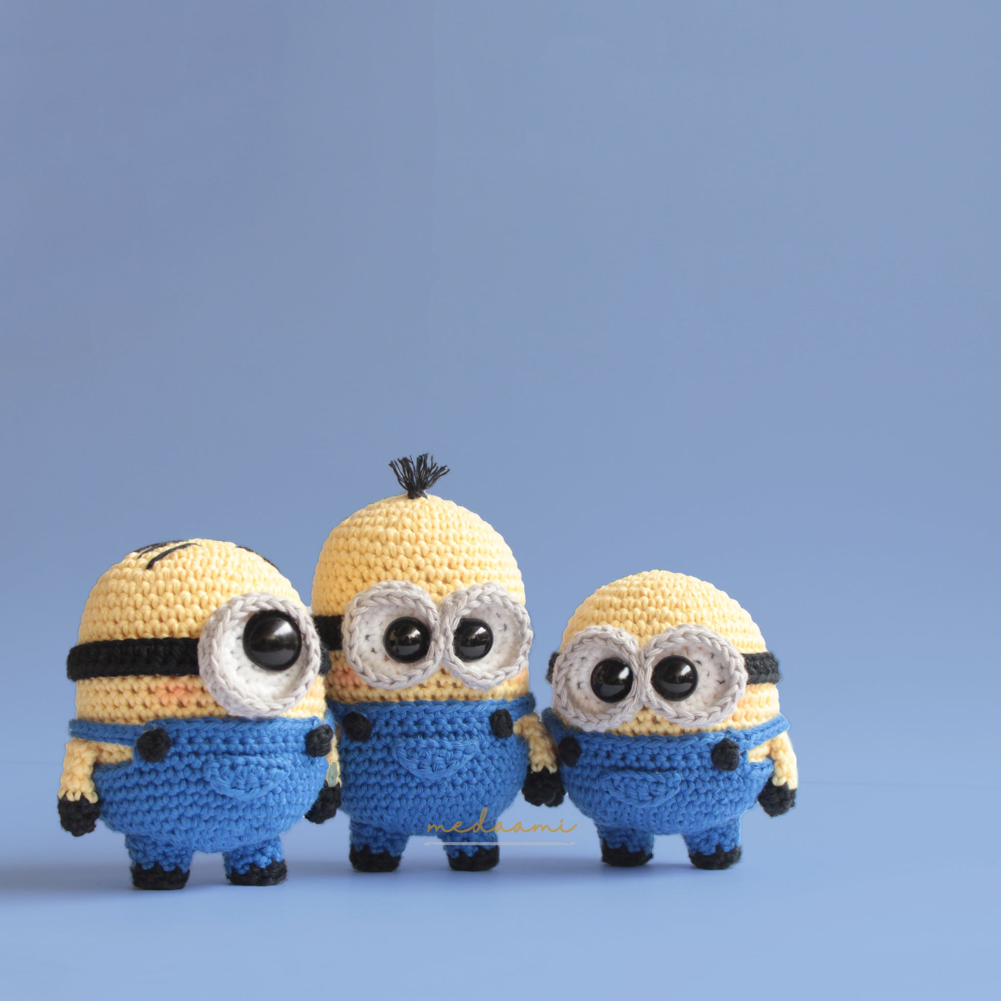 The Minions Amigurumi Crochet Doll Pattern – Medaami Patterns
