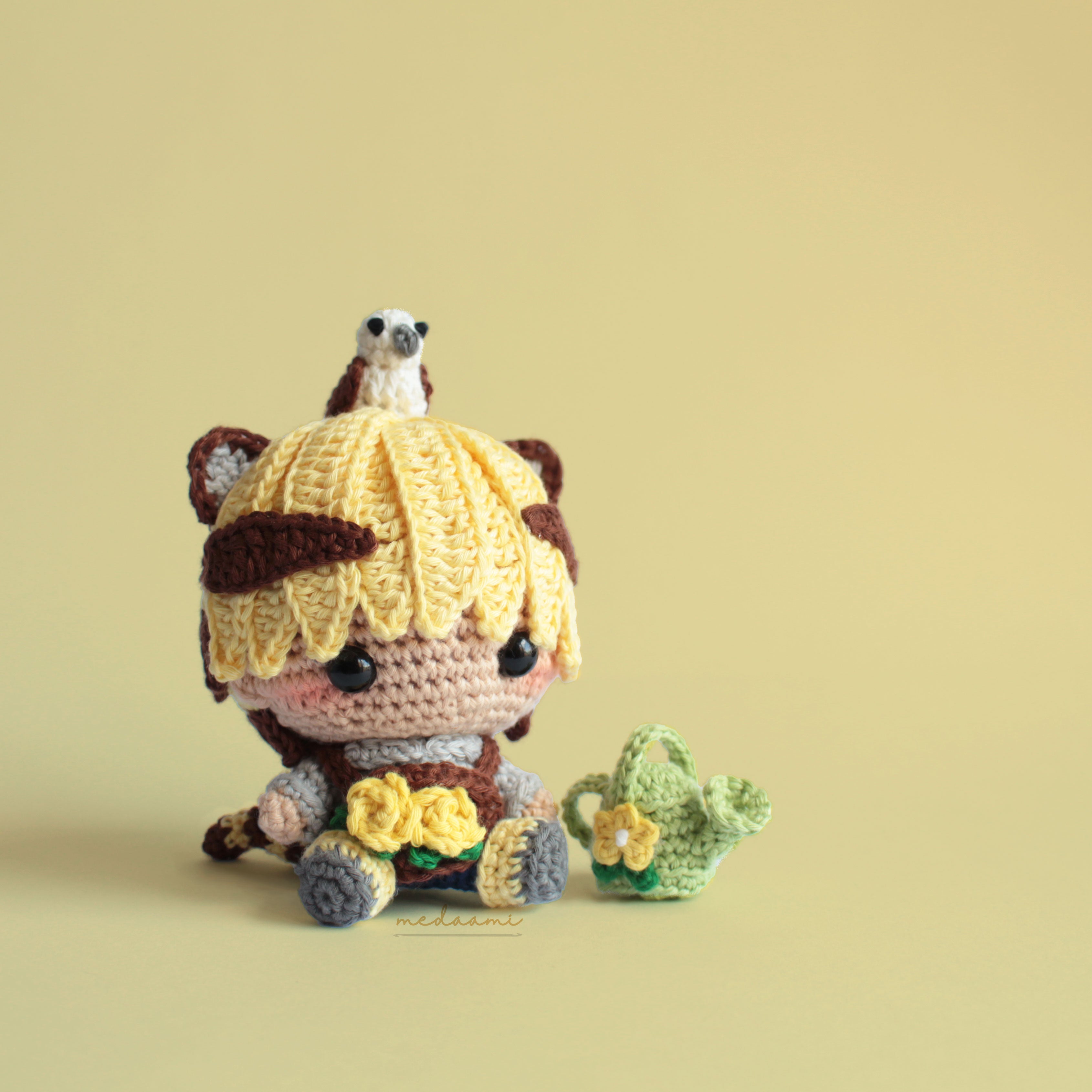 Heartopia Blanc inspired Amigurumi Pattern – Medaami Patterns