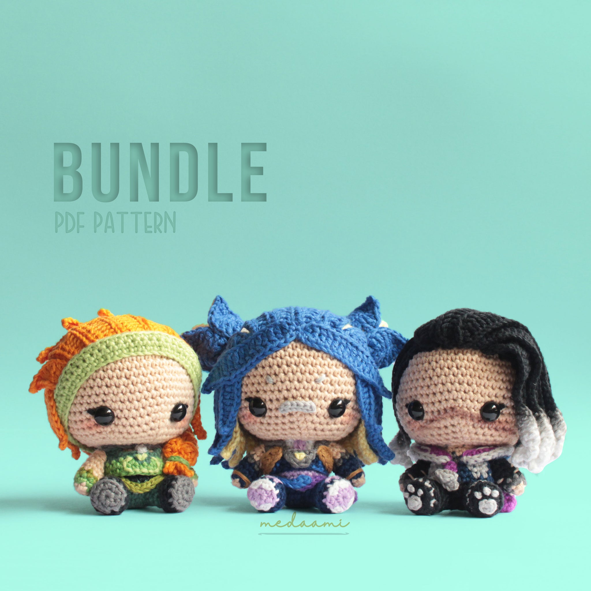 18 Valorant Agents Amigurumi Crochet Doll Patterns – Medaami Patterns